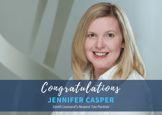 Jennifer Casper Promoted to Partner - Smith Leonard