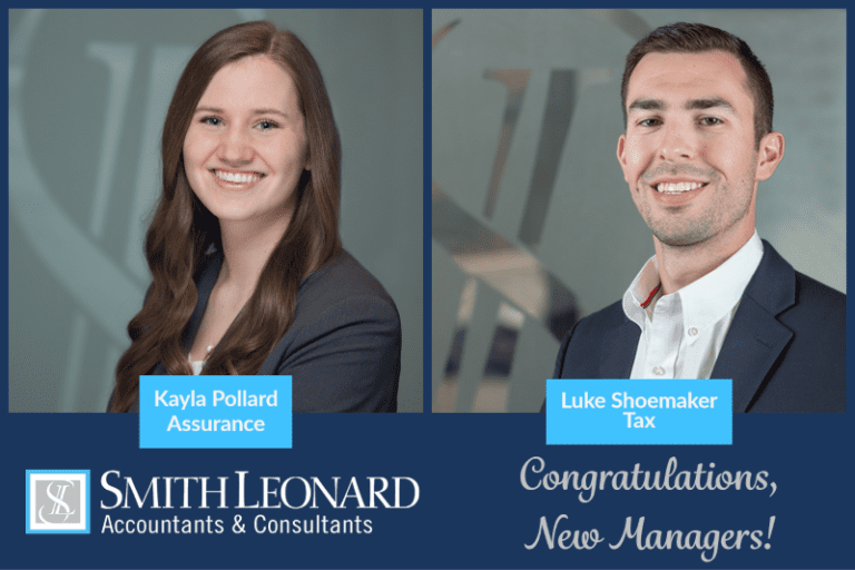 Smith Leonard Announces 2023 Staff Promotions - Smith Leonard
