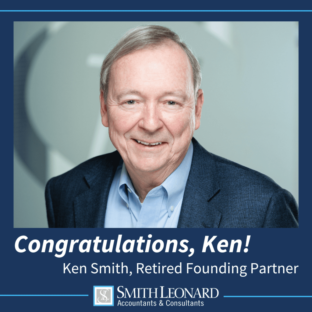 Smith Leonard PLLC Announces Retirement of Founding Partner Ken Smith - Smith Leonard